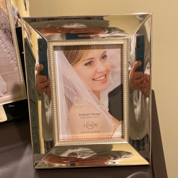 Lenox | Accents | Lenox Jubilee 8x And 5x7 Silver Plated Photo Frames ...